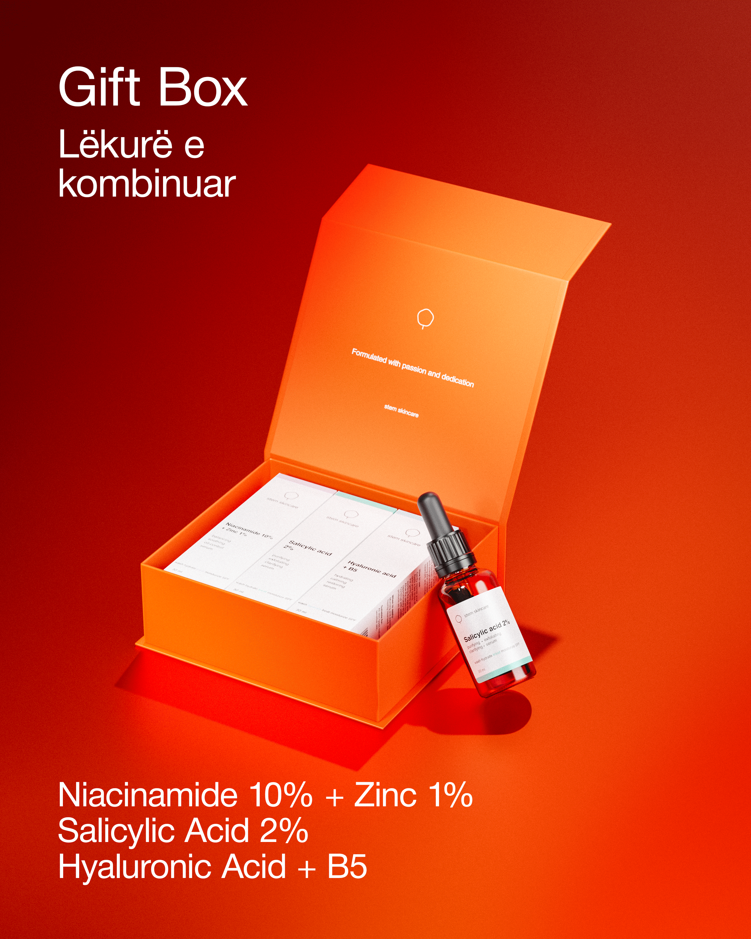 Gift Box3 për Lëkurë të Kombinuar (Combined Skin) – stem skincare